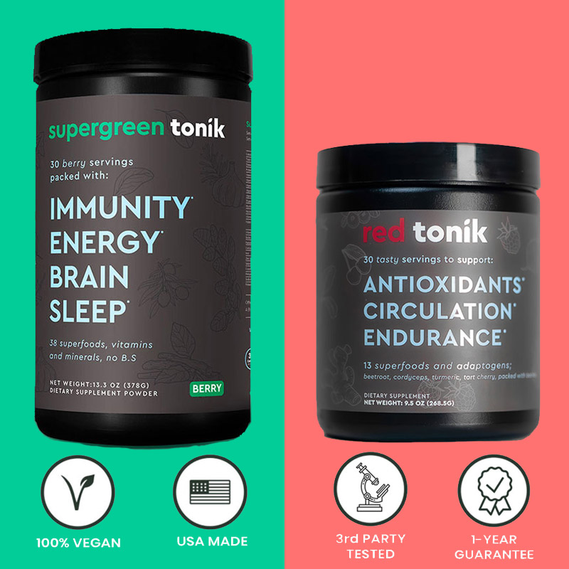 Greens And Reds Bundle From Human Tonik